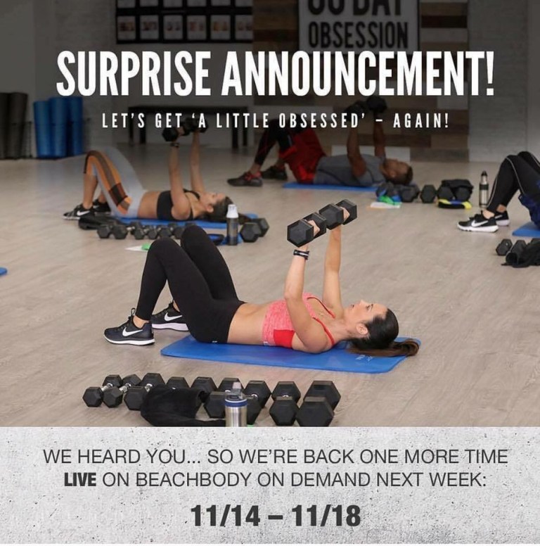 80 Day Obsession Program details – Maegan Blinka